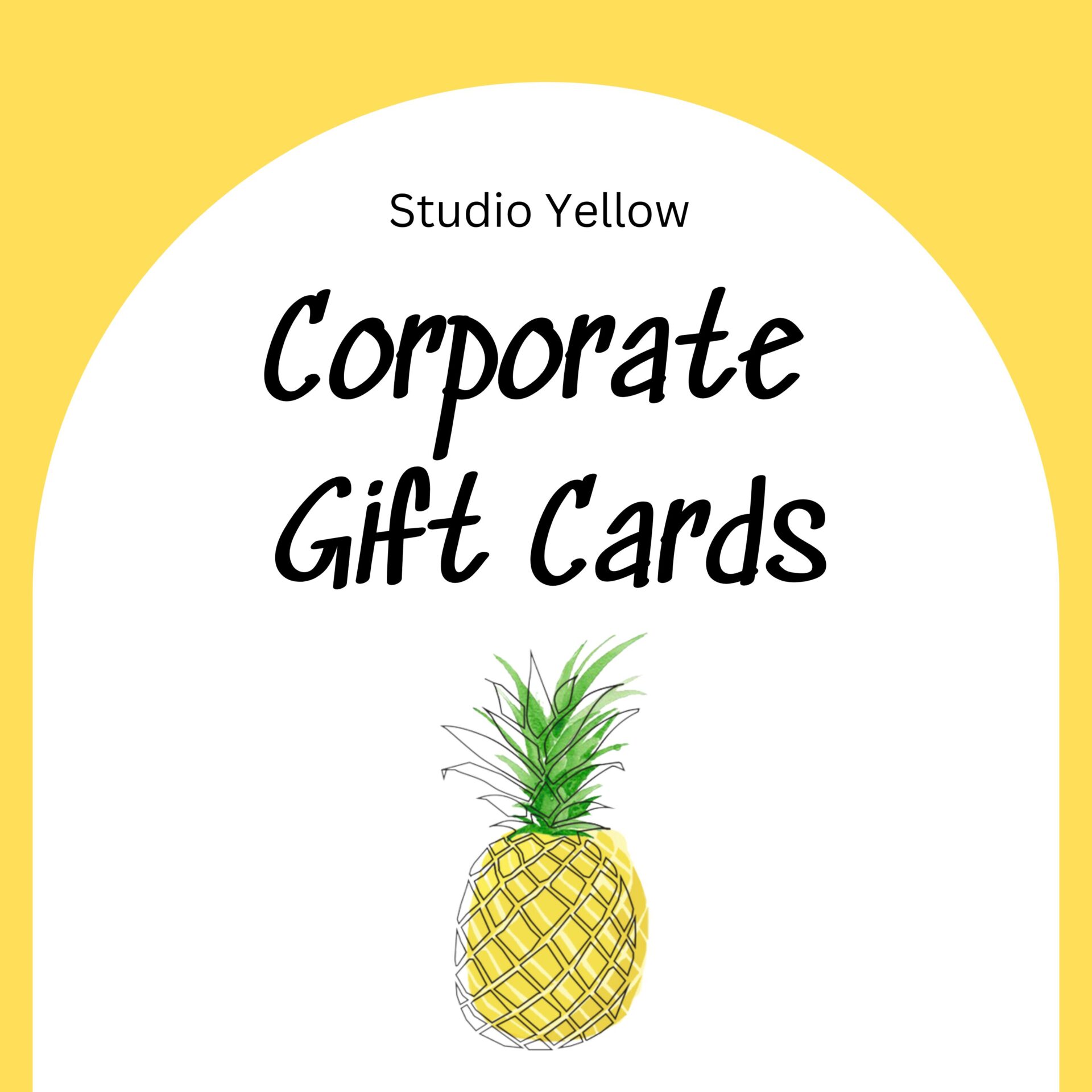 Corporate Gift Card - Studio Yellow | Manly West | Brisbane
